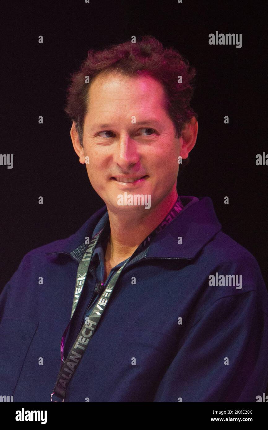 Torino, Italy. 30th September 2022. John Elkann, CEO of Exor and ...