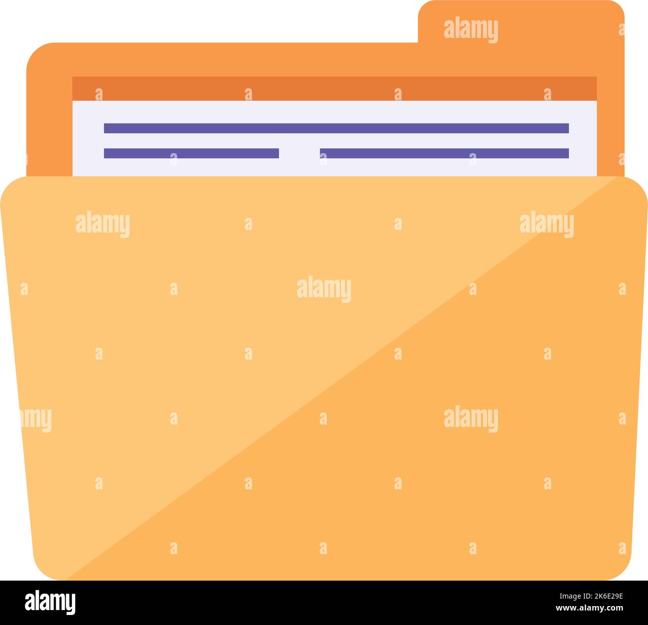 folder file documents data icon Stock Vector Image & Art - Alamy