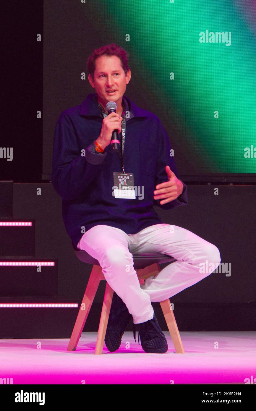Torino, Italy. 30th September 2022. John Elkann, CEO of Exor and ...