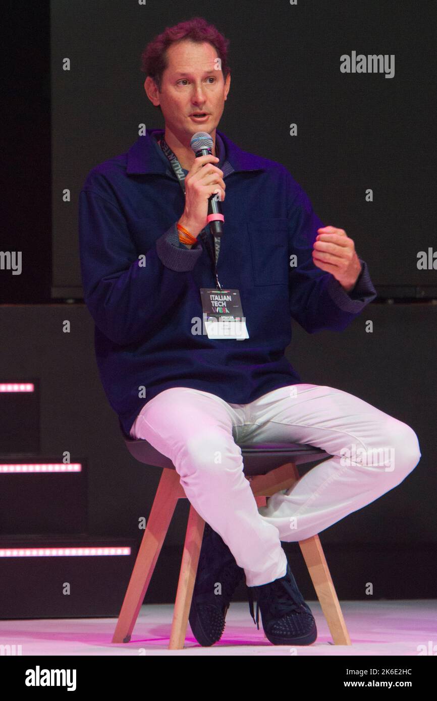Torino, Italy. 30th September 2022. John Elkann, CEO of Exor and ...