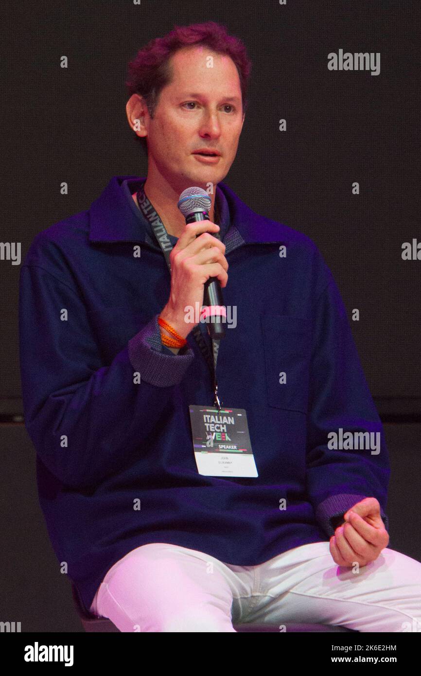 Torino, Italy. 30th September 2022. John Elkann, CEO of Exor and ...