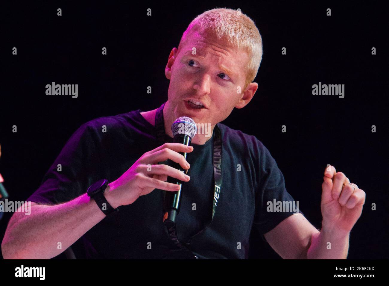 Torino, Italy. 30th September 2022. Patrick Collison, CEO and founder ...