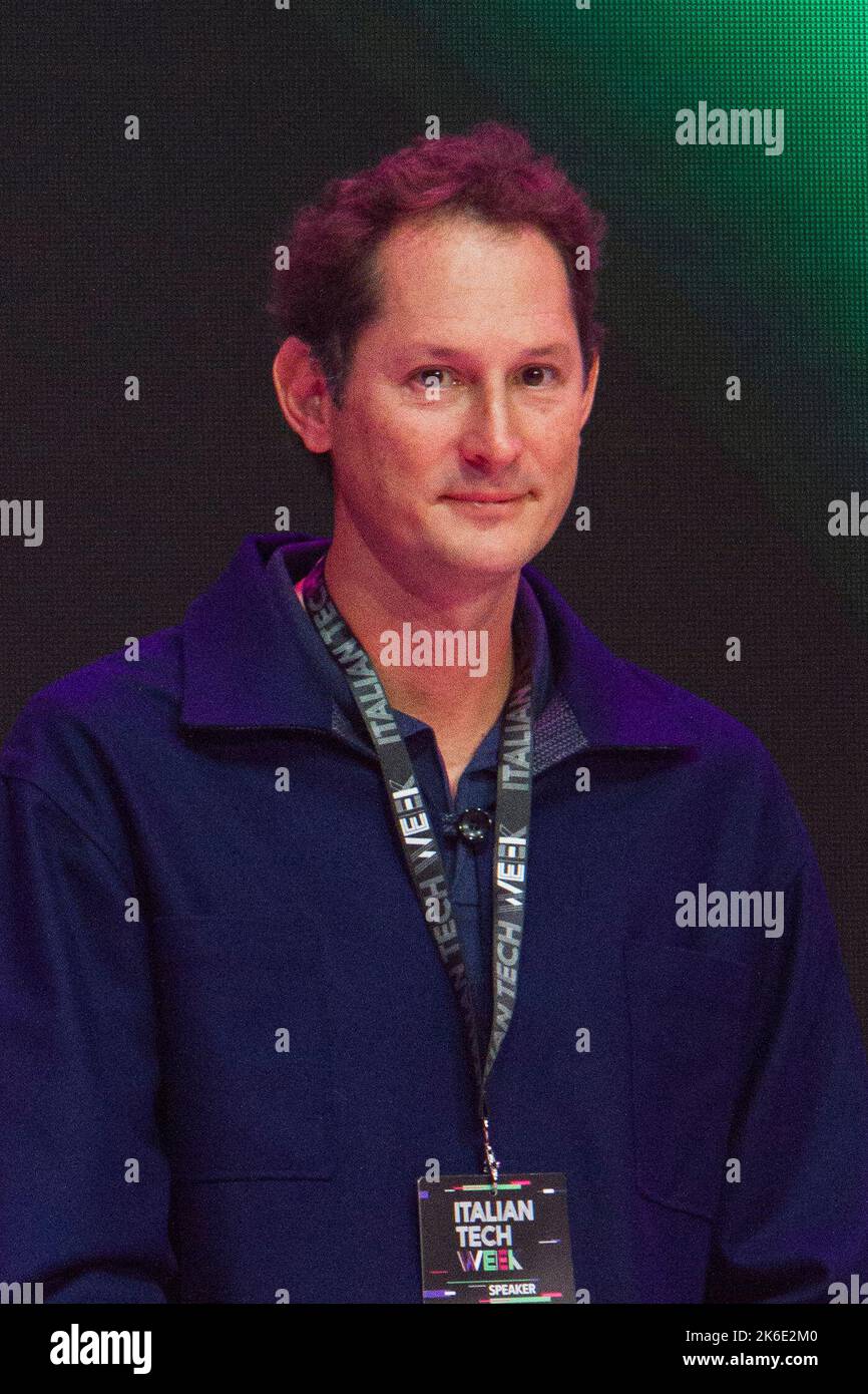 Torino, Italy. 30th September 2022. John Elkann, CEO of Exor and ...