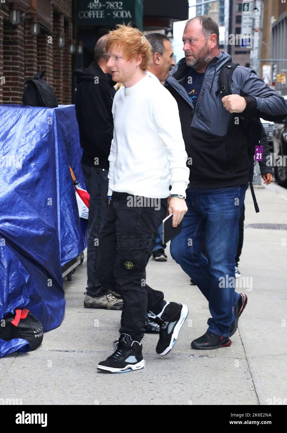 Celebrities At `The Late Show with Stephan Colbert` -PICTURED: Ed ...