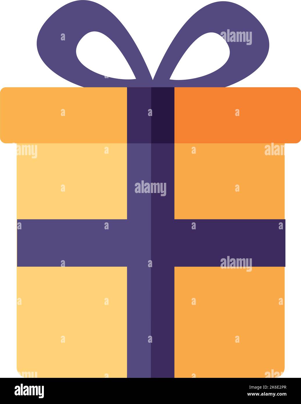 yellow gift box present icon Stock Vector Image & Art - Alamy