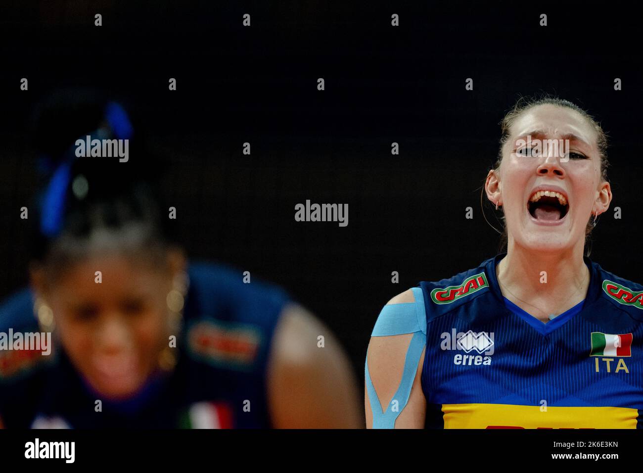 2022-10-13 21:18:56 APELDOORN - Marina Lubian of Italy in action ...