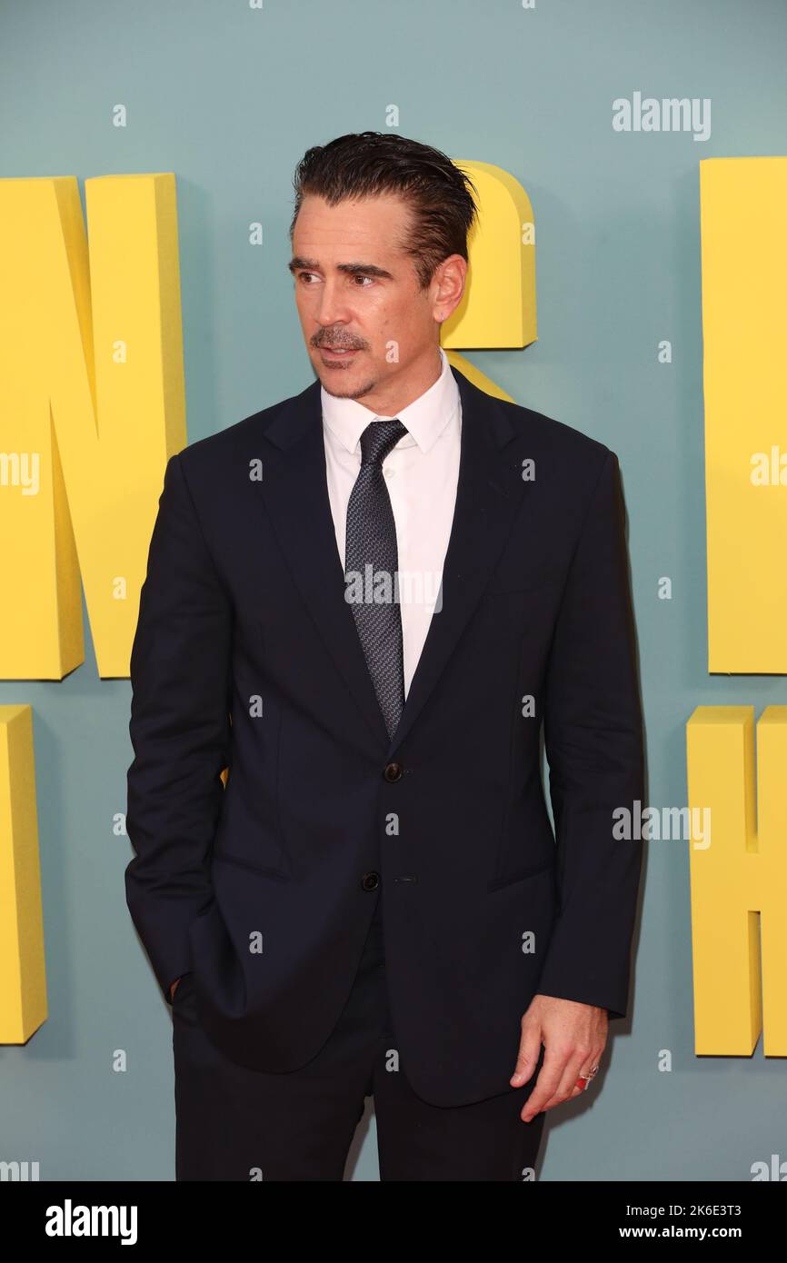 London, UK, 13/10/2022, Colin Farrell attends the film premiere of 'The ...