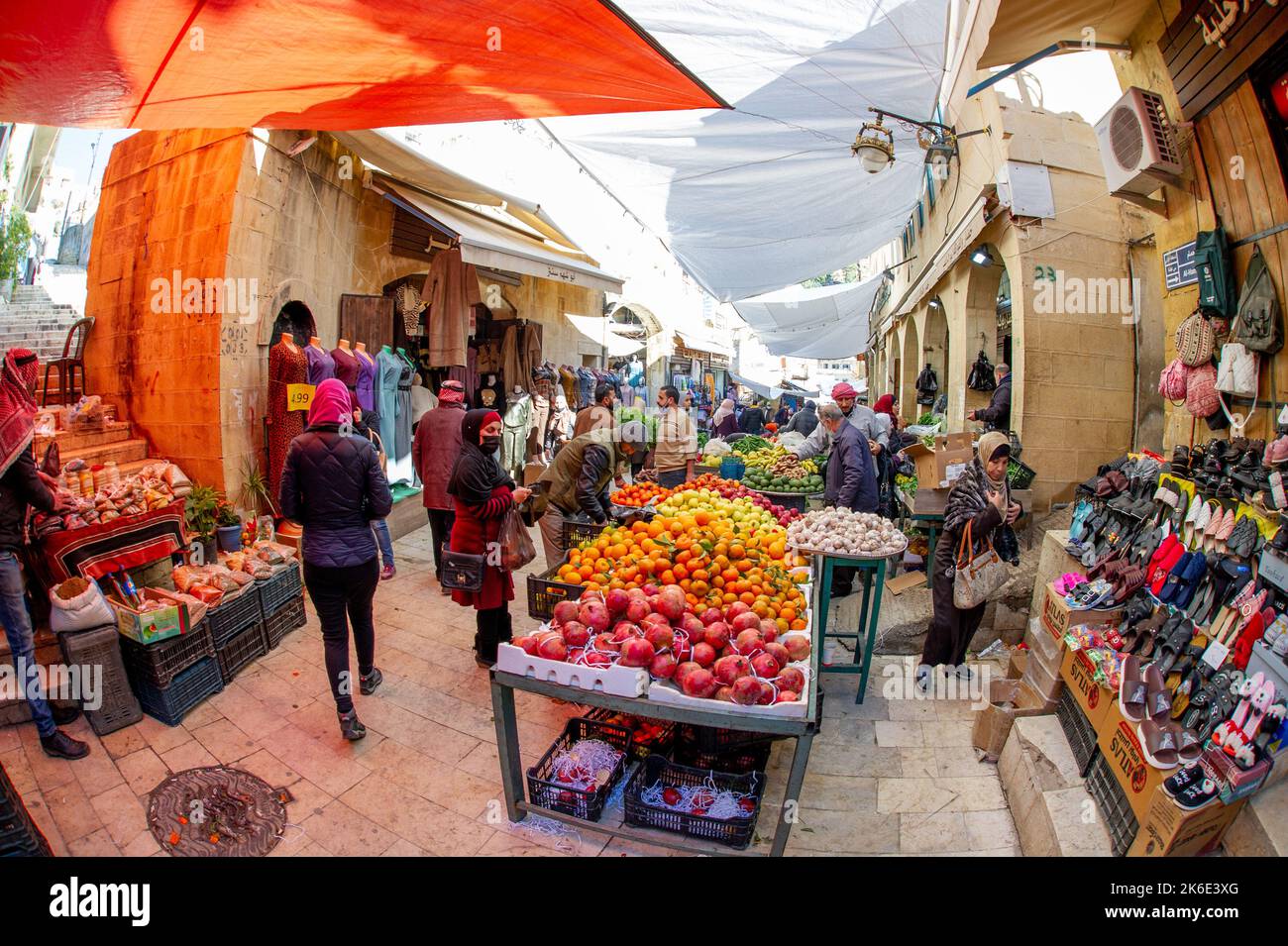 December 26 -2021-Market in As-Salt is an ancient agricultural town and ...