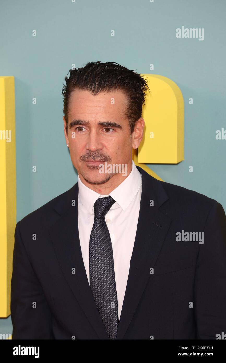 London, UK, 13/10/2022, Colin Farrell attends the film premiere of 'The ...
