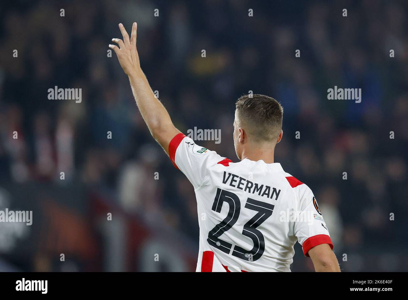 EINDHOVEN , 13-10-2022 , Philips stadion , Dutch football , season 2022-2023 , Europa League ...