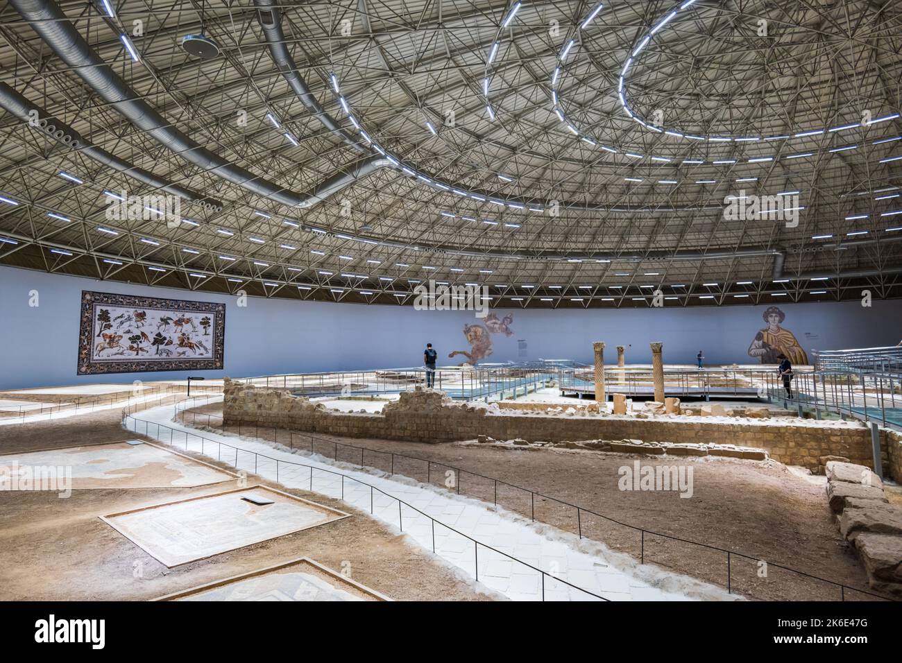 Urfa, Turkey - May 2022: Sanliurfa Mosaic Museum in Urfa, Turkey ...