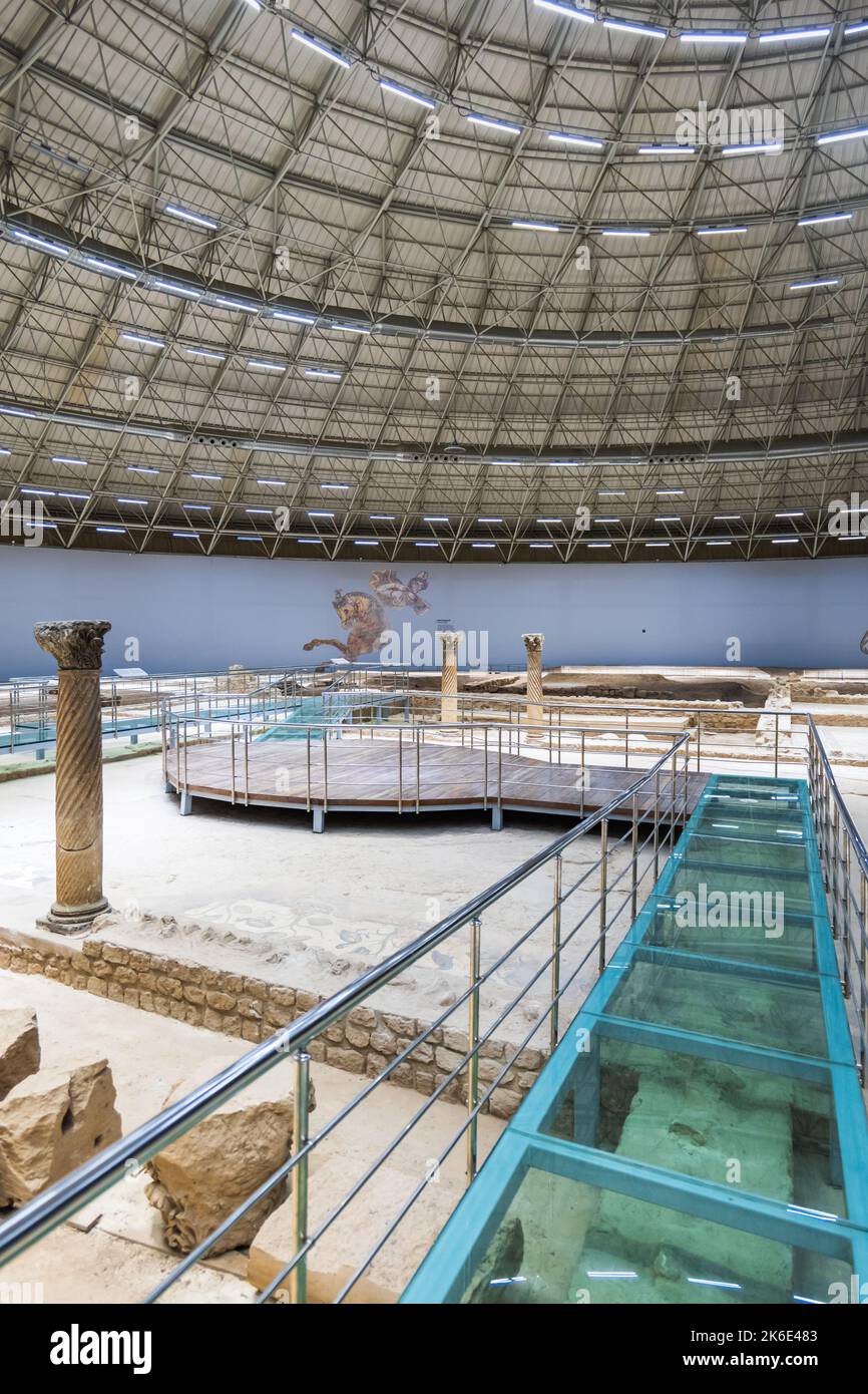 Urfa, Turkey - May 2022: Sanliurfa Mosaic Museum in Urfa, Turkey ...