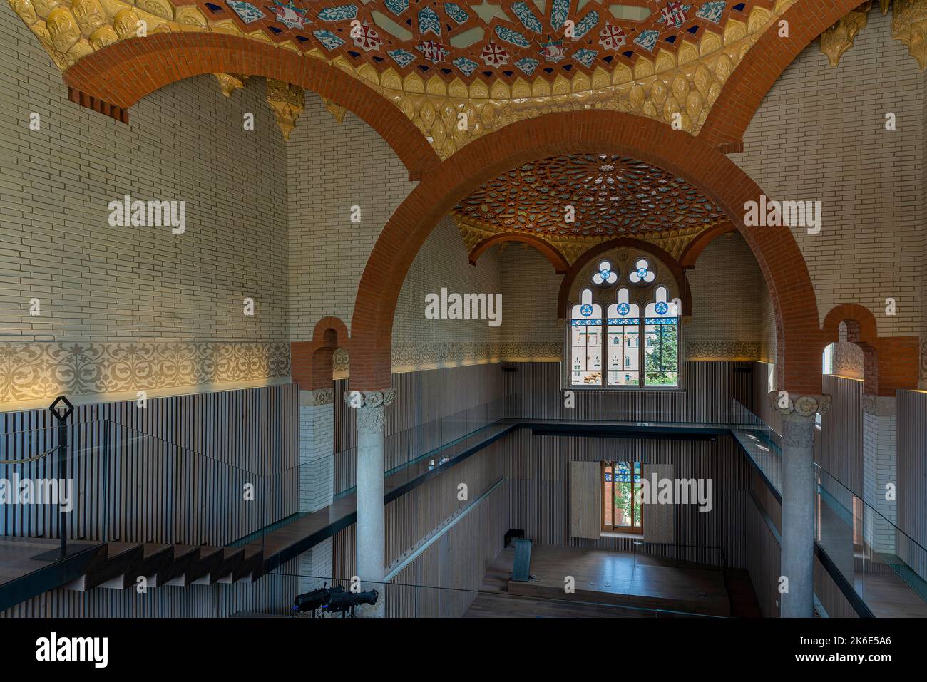 Interior View Of Hall And Corridors In The Main Building In Hospital De ...