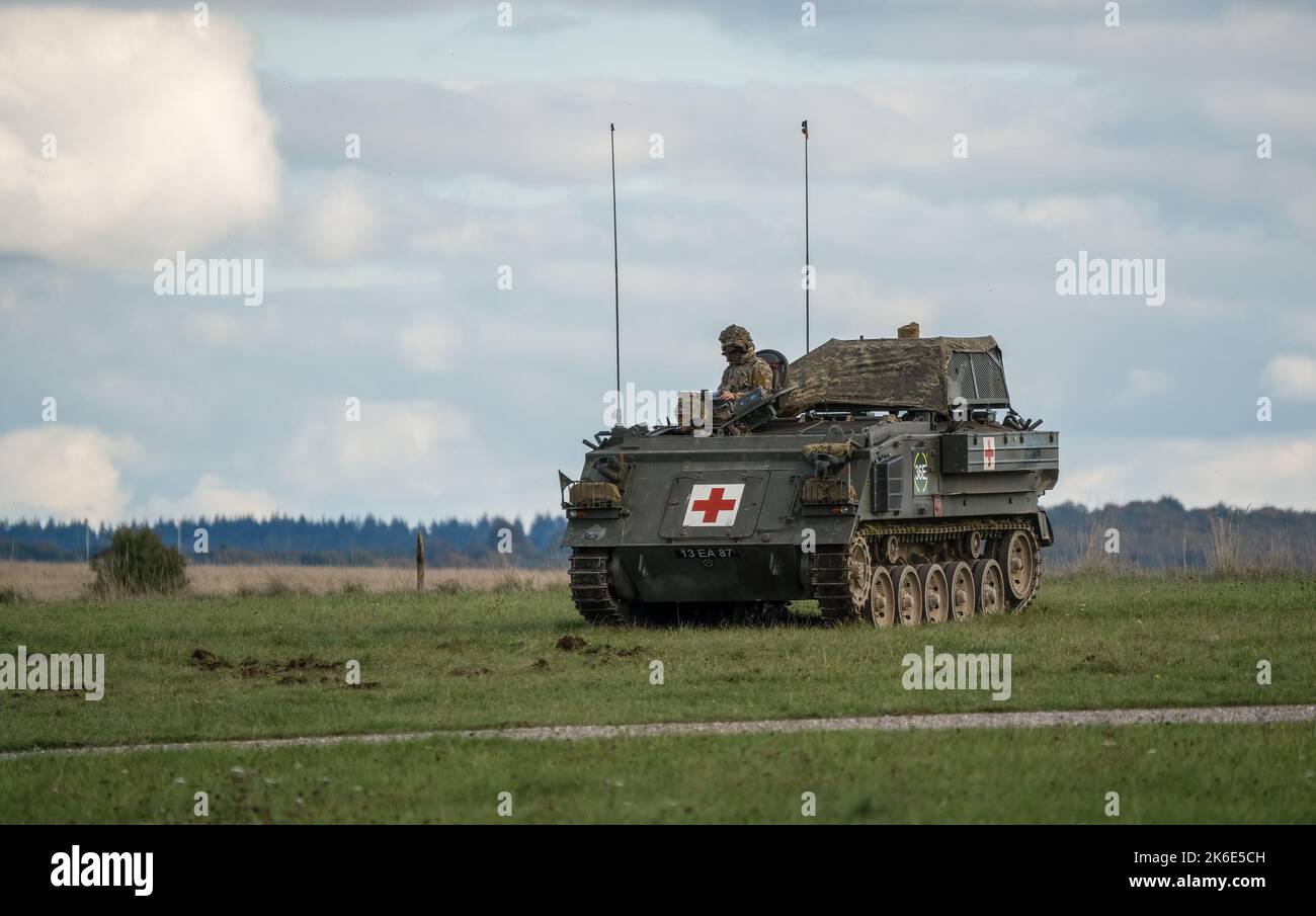 British army FV432 Bulldog medical ambulance armoured personnel carrier ...