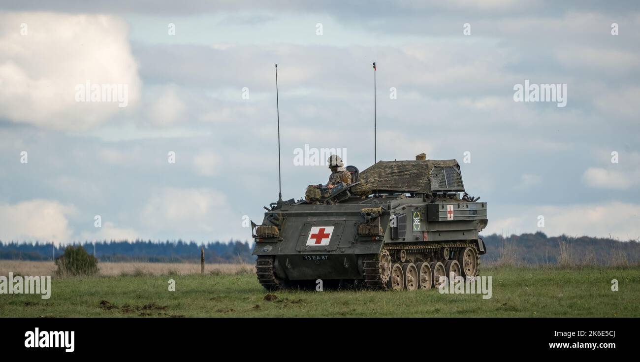 British army FV432 Bulldog medical ambulance armoured personnel carrier ...