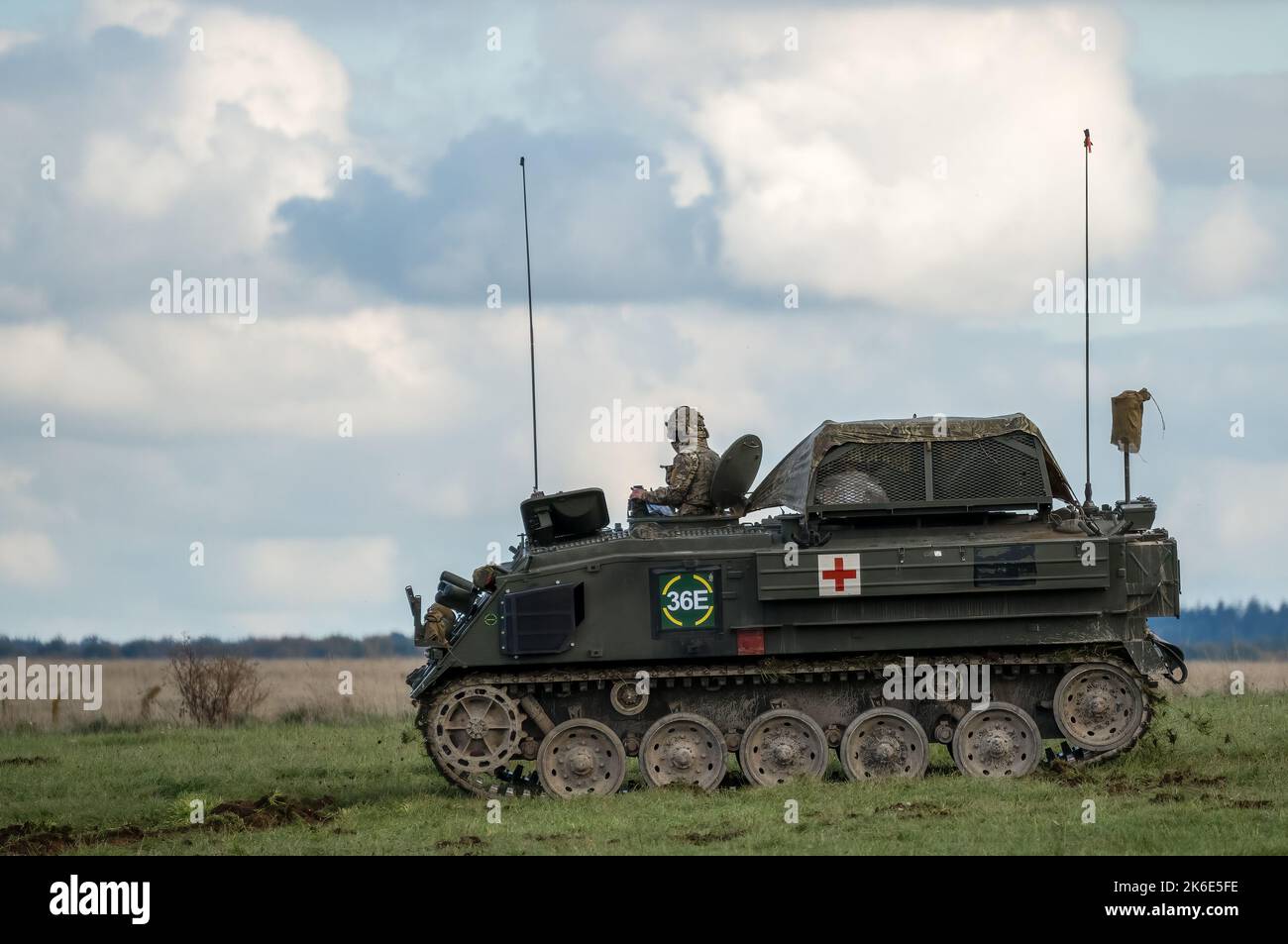 British army FV432 Bulldog medical ambulance armoured personnel carrier ...