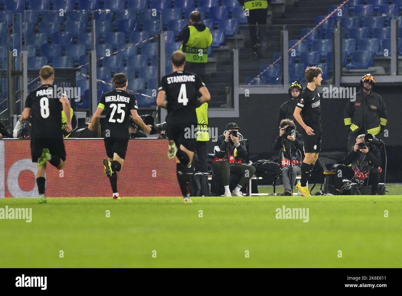 Rome, Italy, 13/10/2022, William Boving of SK Sturm Graz during the ...