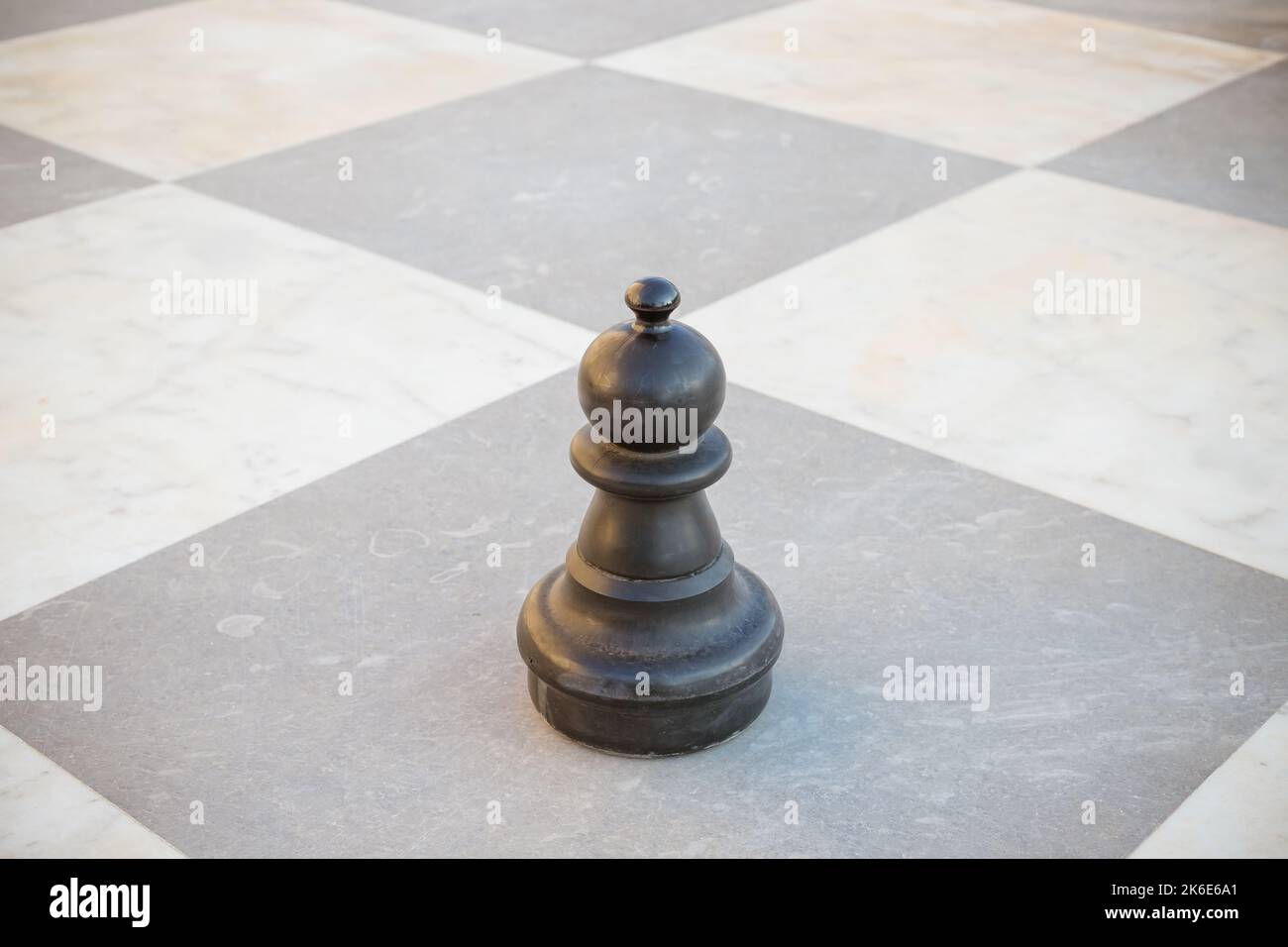 big pieces chess games in the park. street games.Outdoor oversized ...