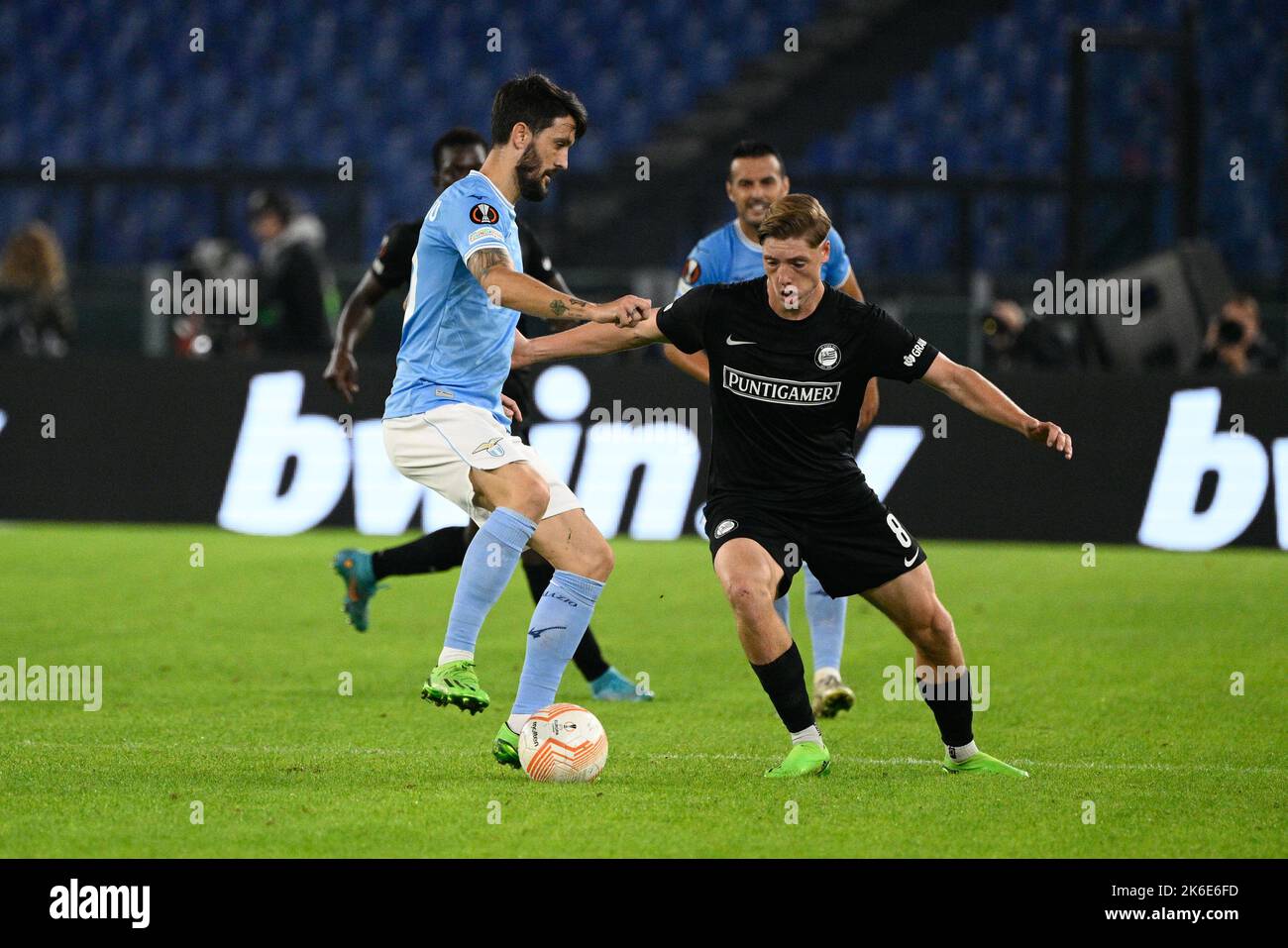 Rome, Italy, 13/10/2022, Luis Alberto (SS Lazio) during the UEFA Europa ...