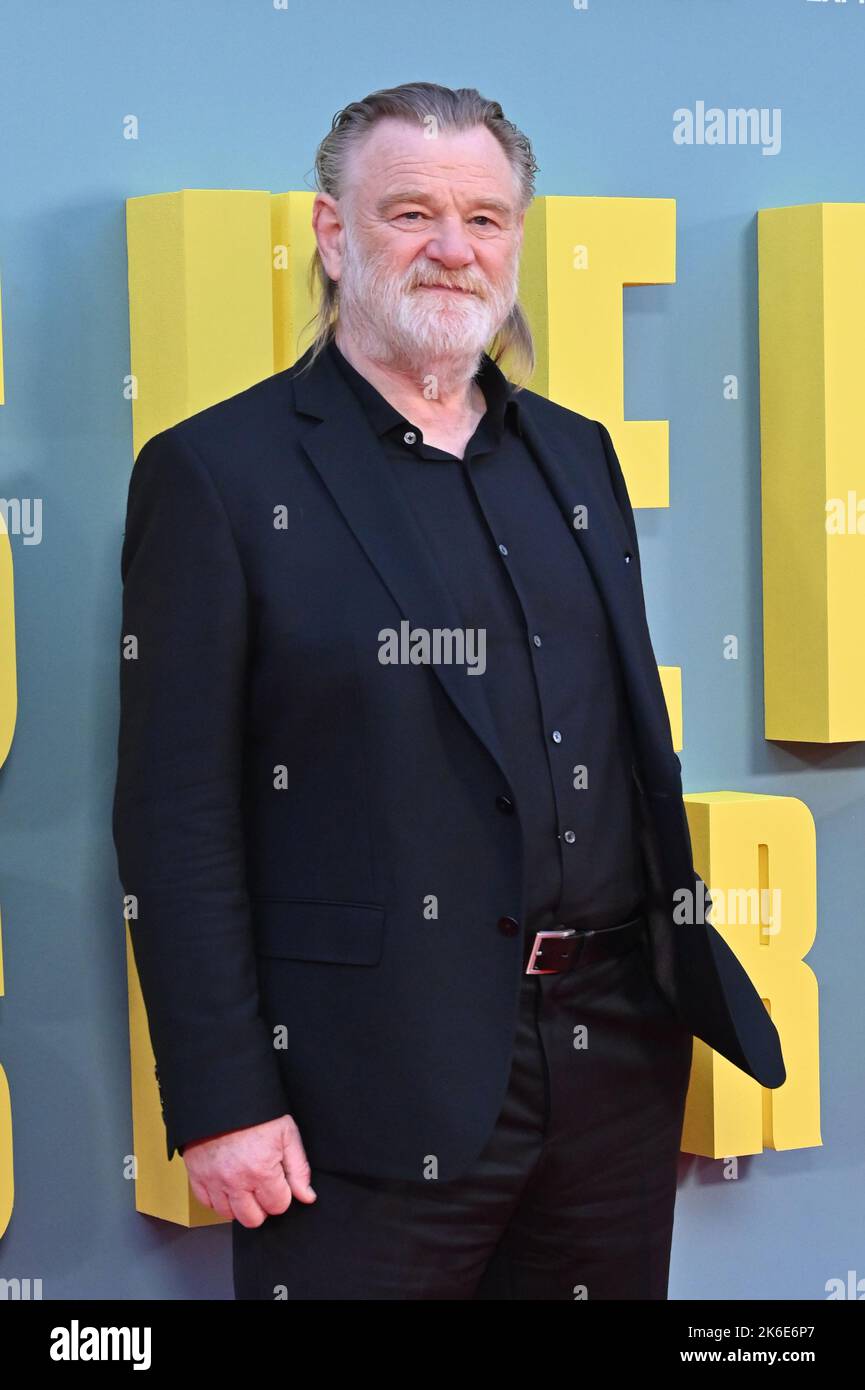 London, UK, 13/10/2022, Brendan Gleeson arrive at The Banshees of ...