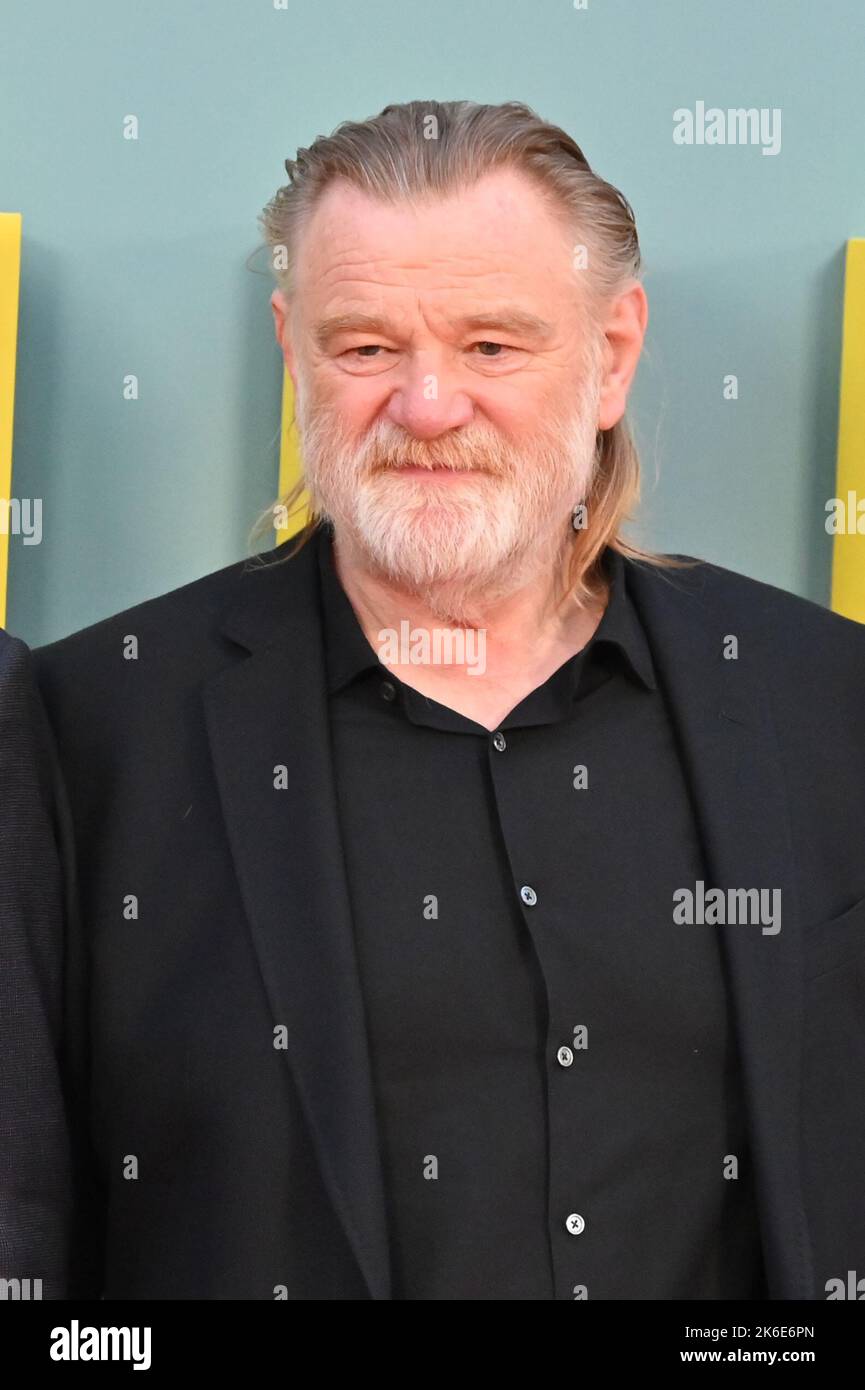 London, UK, 13/10/2022, Brendan Gleeson arrive at The Banshees of ...