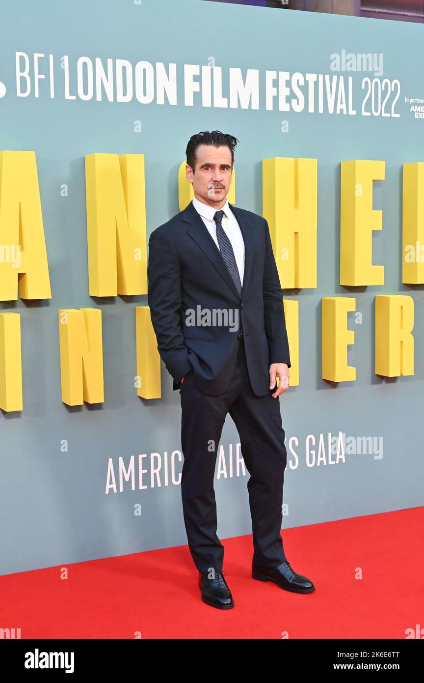 London, UK, 13/10/2022, Colin Farrell arrive at The Banshees of ...