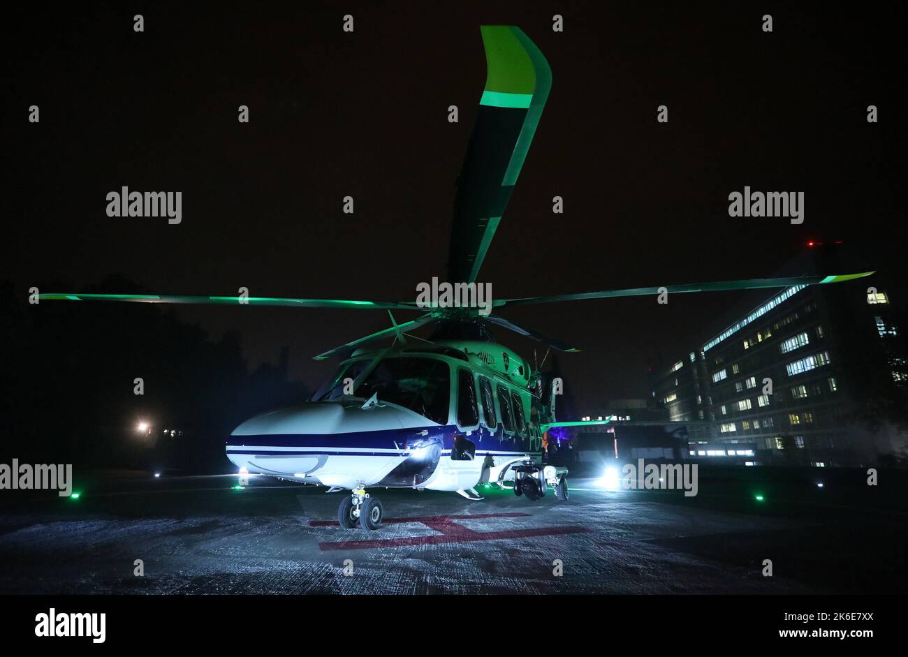 The opening of the helipad next to the General Hospital in Karlovac ...