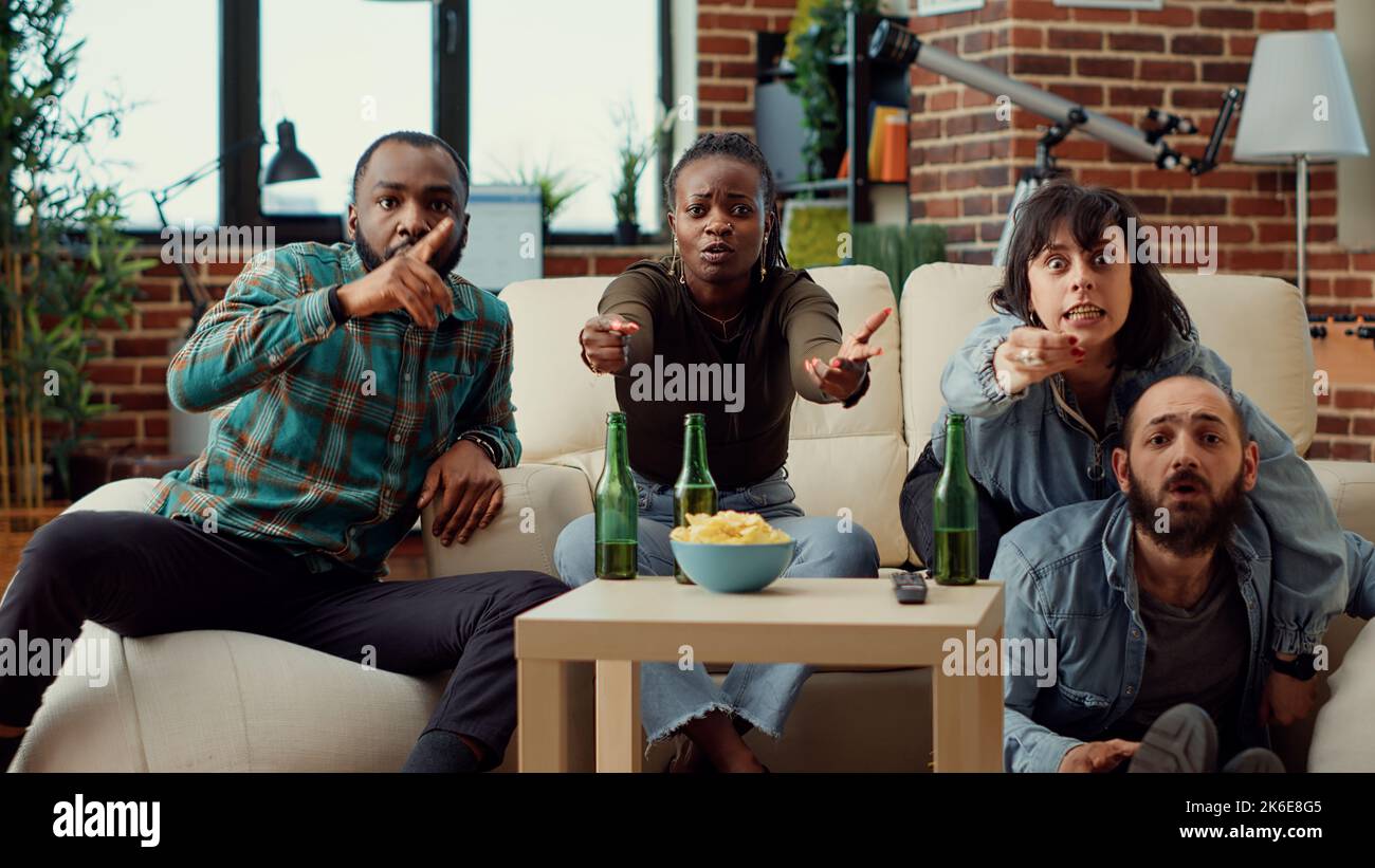 Diverse people being angry lost hi-res stock photography and images - Alamy