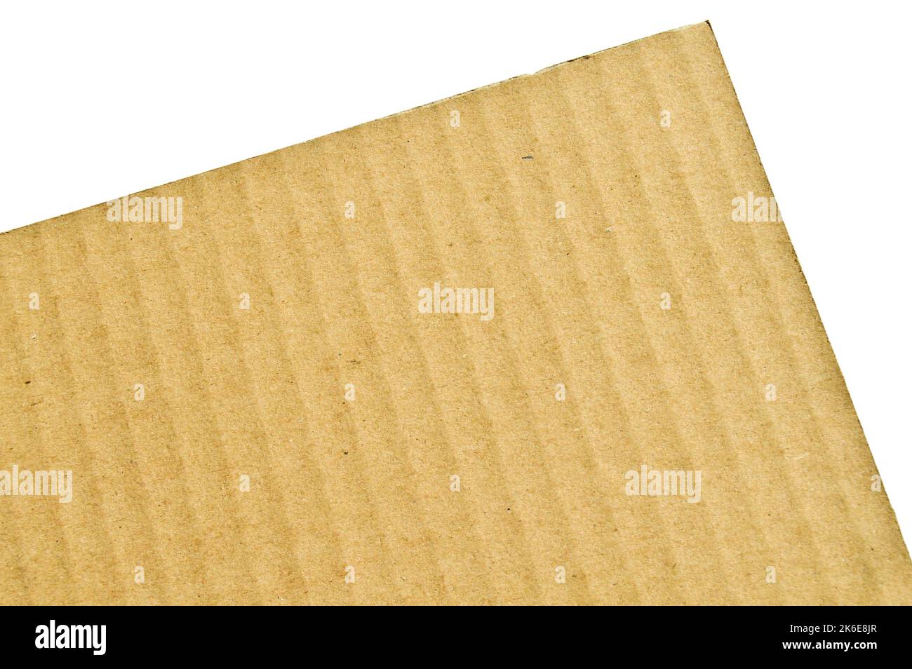 Brown and beige corrugated cardboard, very suitable for transparent ...