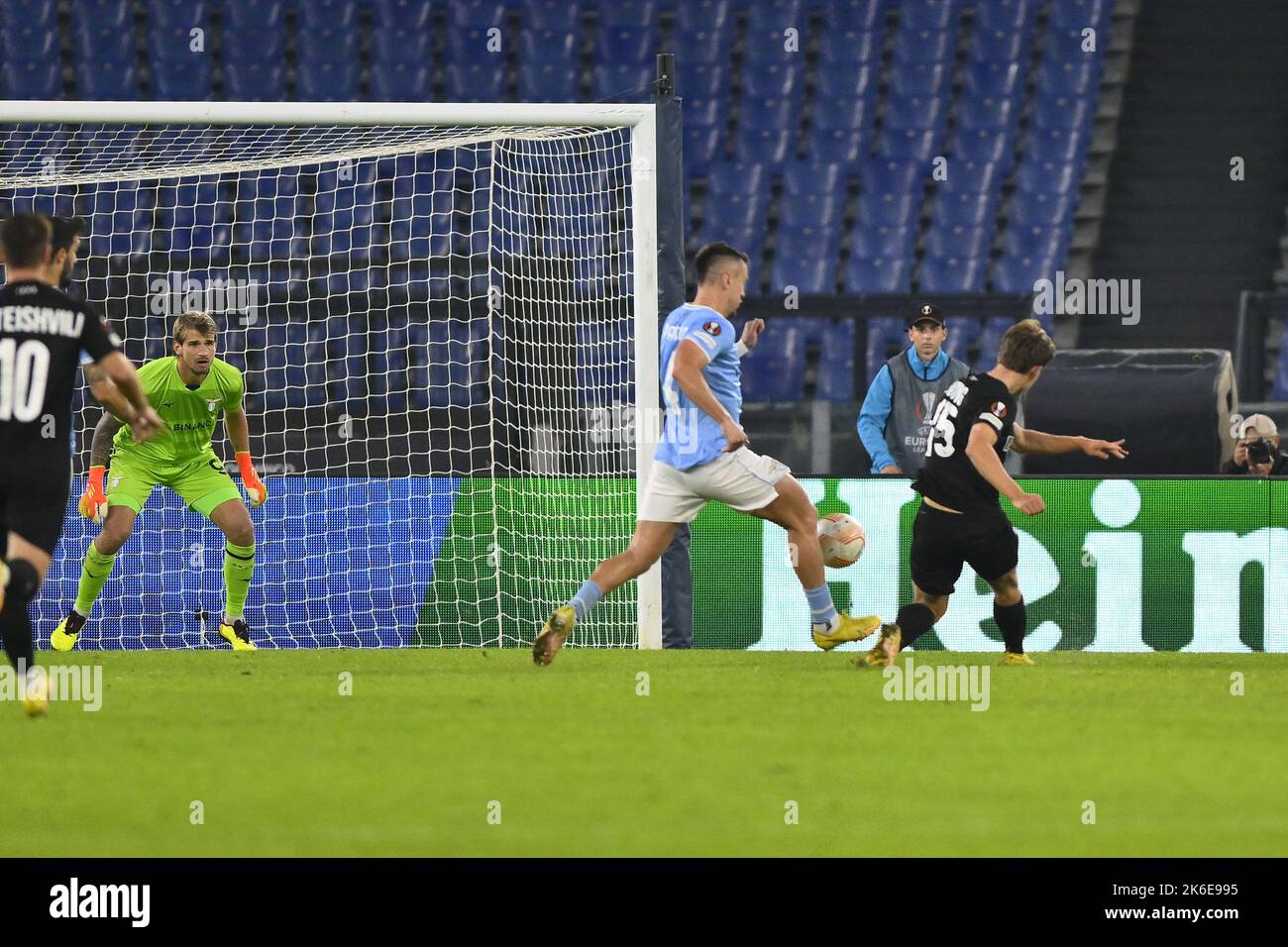 Rome, Italy, 13/10/2022, William Boving of SK Sturm Graz during the ...