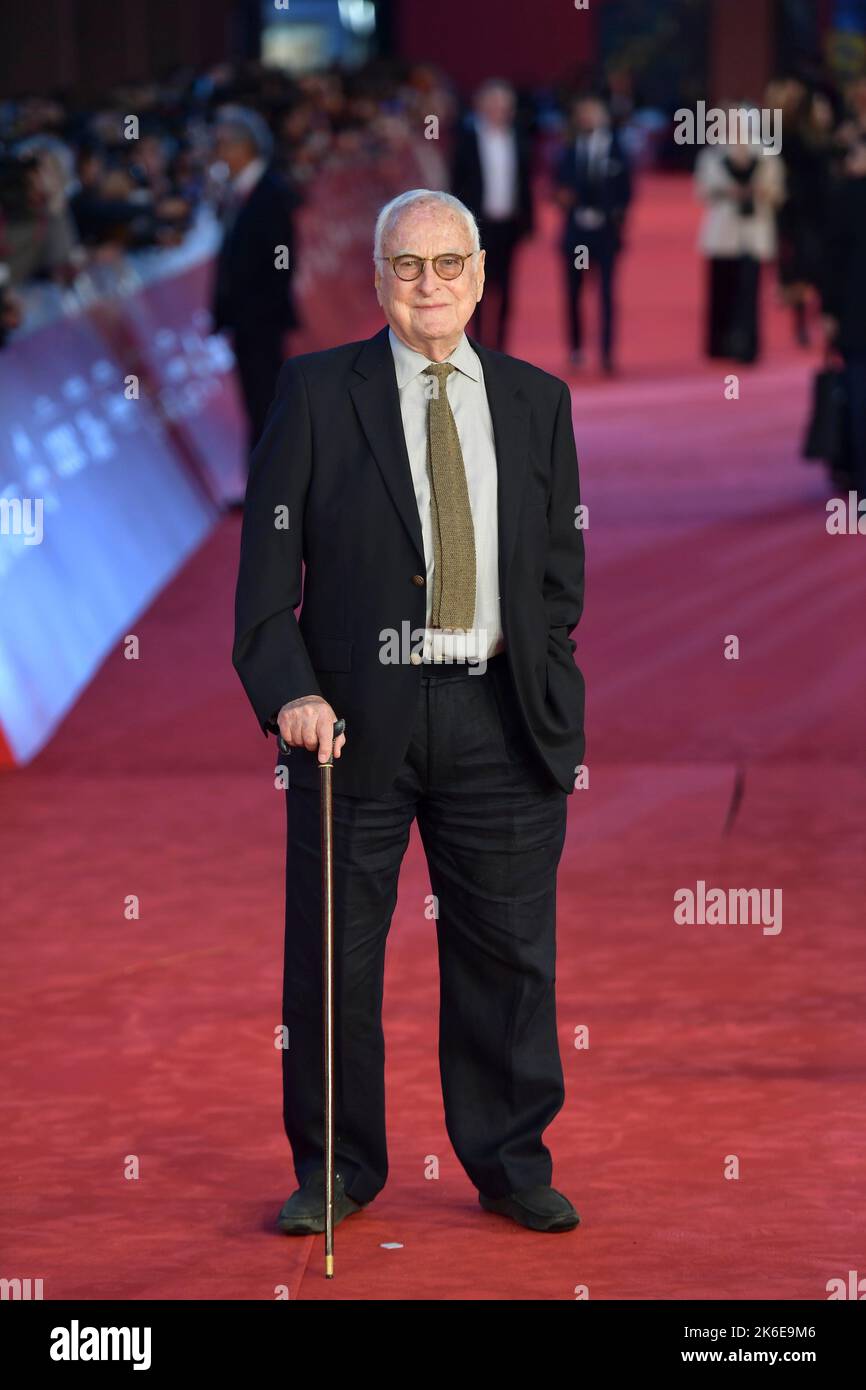 Rome, Italy. 13th Oct, 2022. James Ivory attends the red carpet of "A ...
