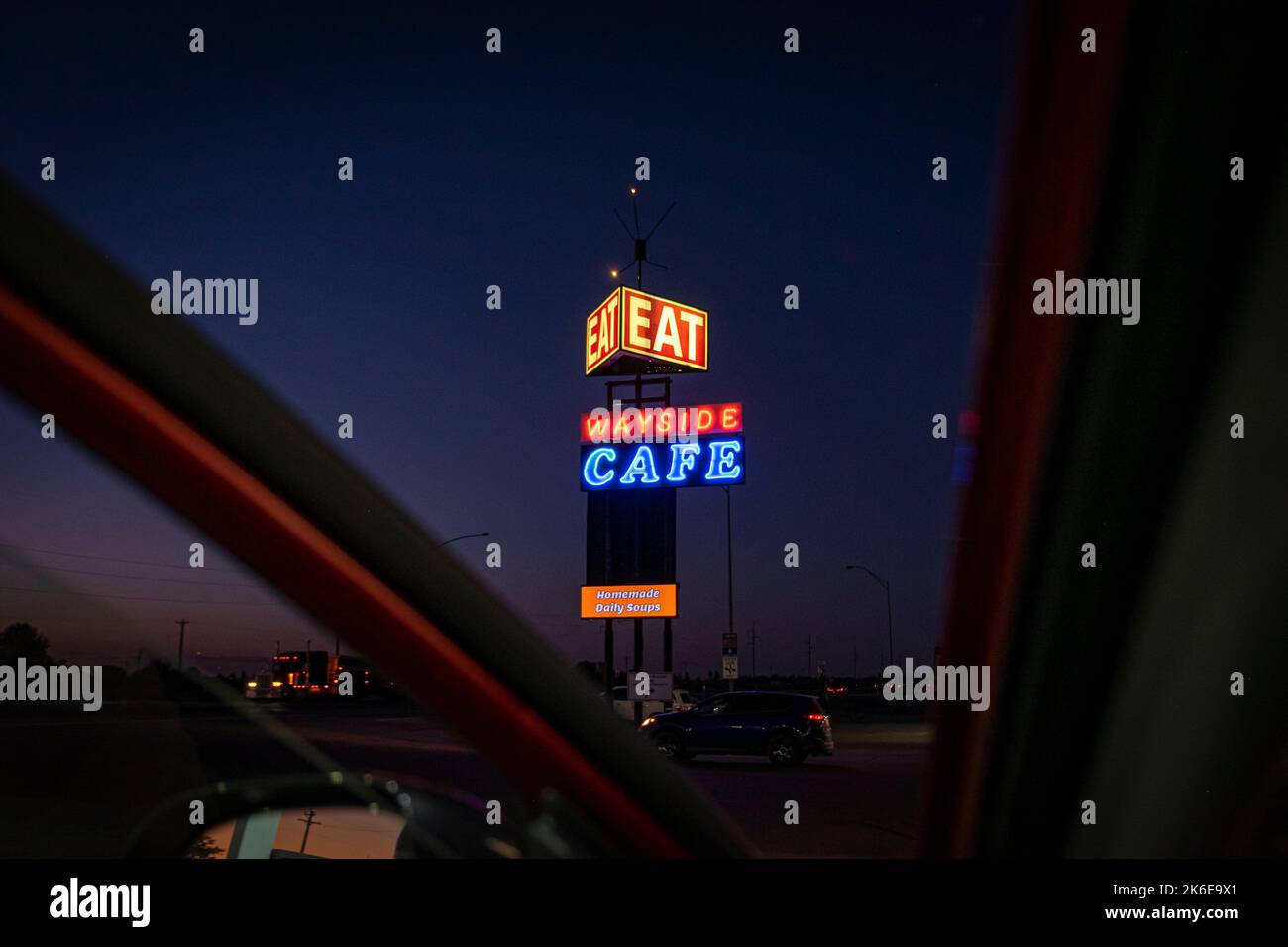 Americana american restaurant hi-res stock photography and images - Alamy