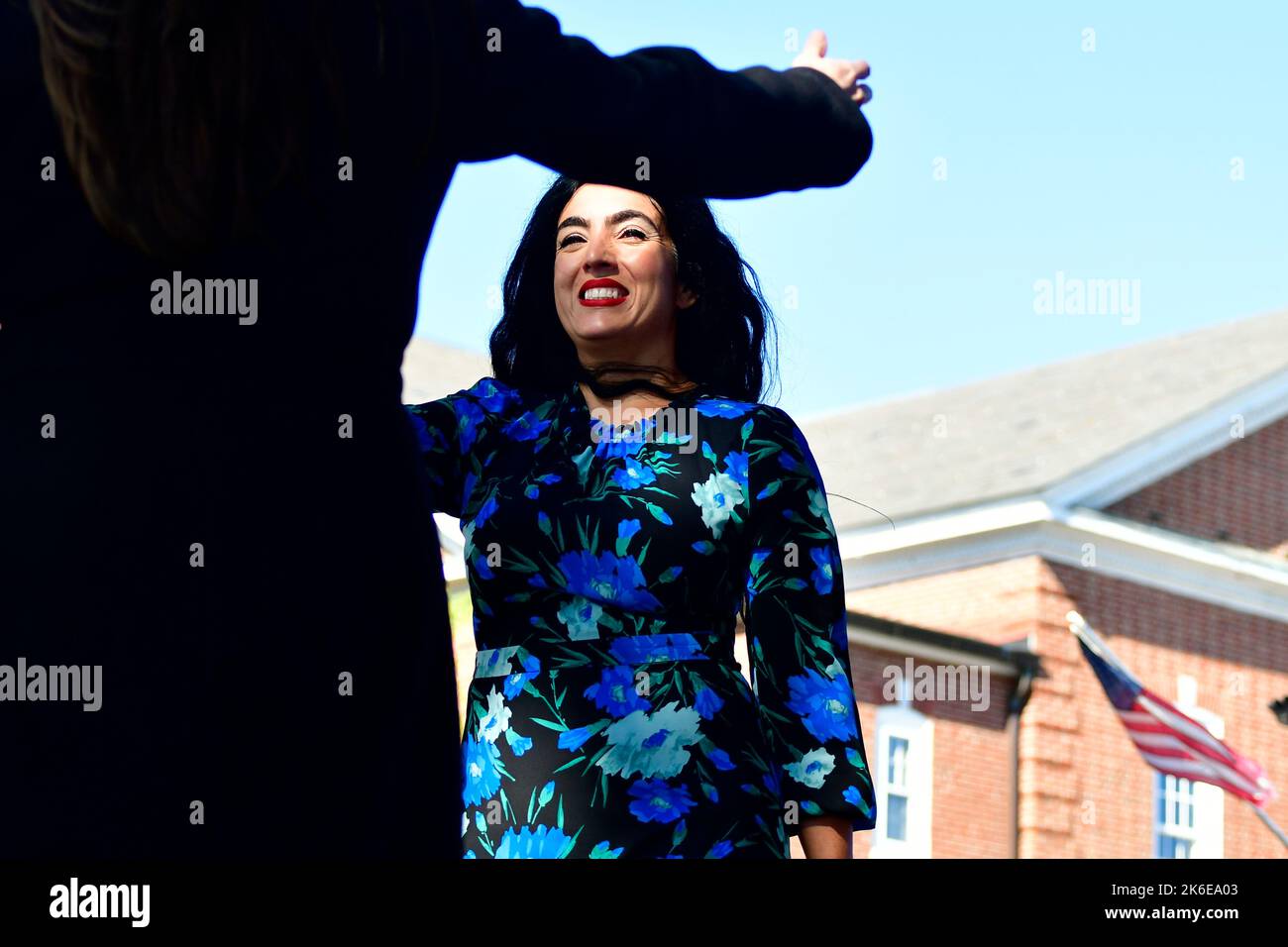 PA Lt. Governor John Fetterman holds rally for 1200 in Bristol, PA, USA ...