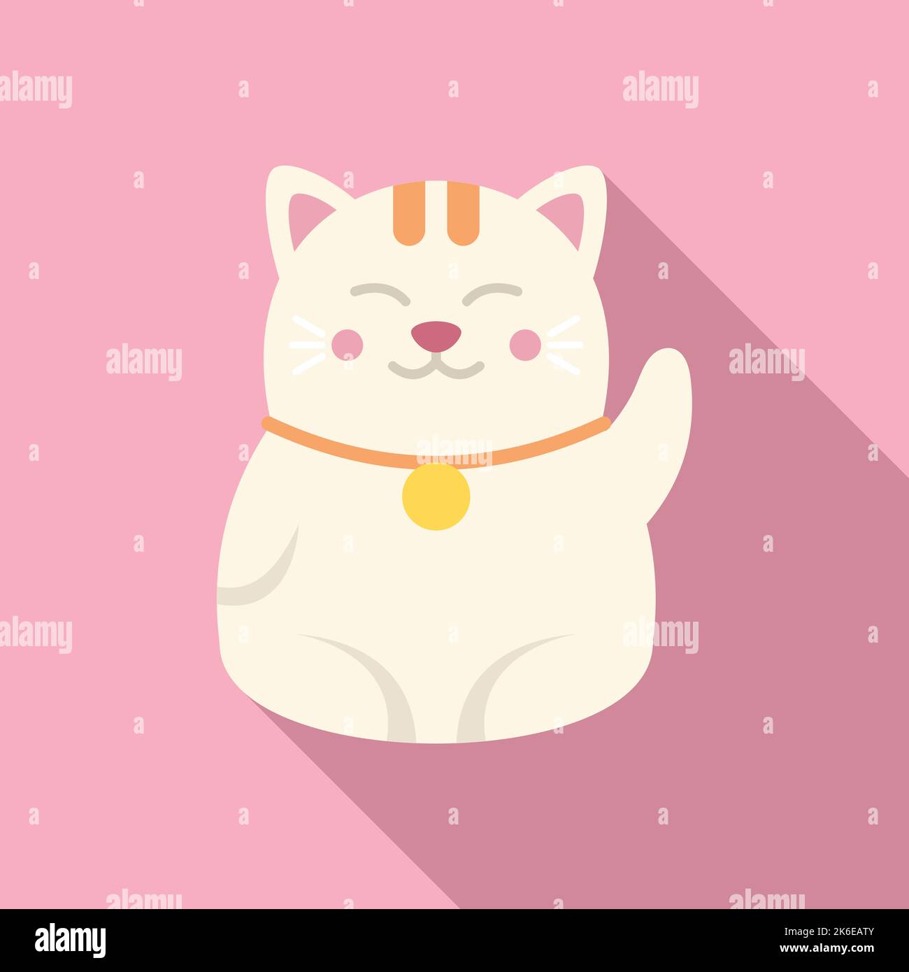 Cat money not illustration Stock Vector Images - Alamy