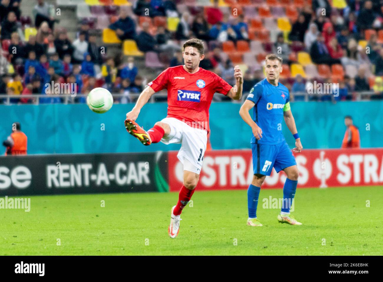 Bucharest, Romania. 14th Oct, 2022. October 14, 2022: Mark Brink #14 of ...