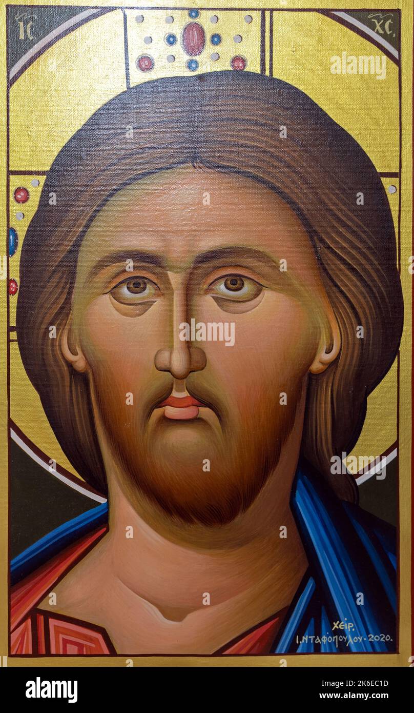 Ancient painting of jesus hi-res stock photography and images - Alamy