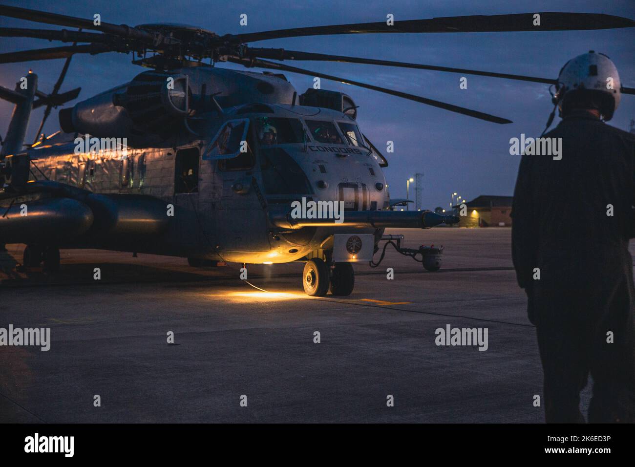 U.S. Marine Corps Lance Cpl. Blake Mason, a flight-line mechanic with ...