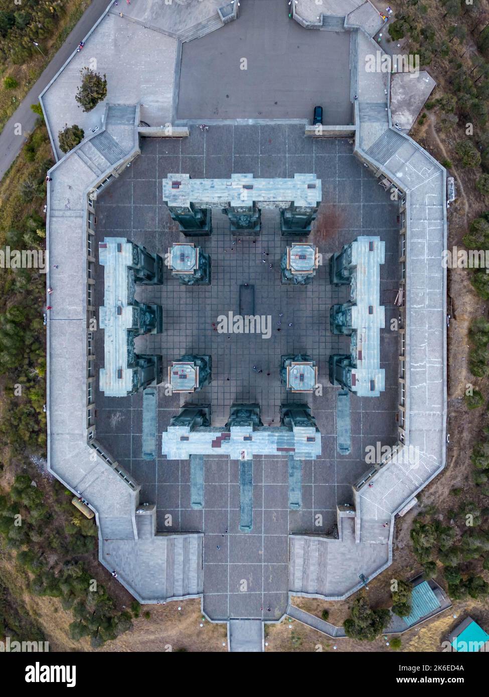 A top view of a building under construction Stock Photo - Alamy