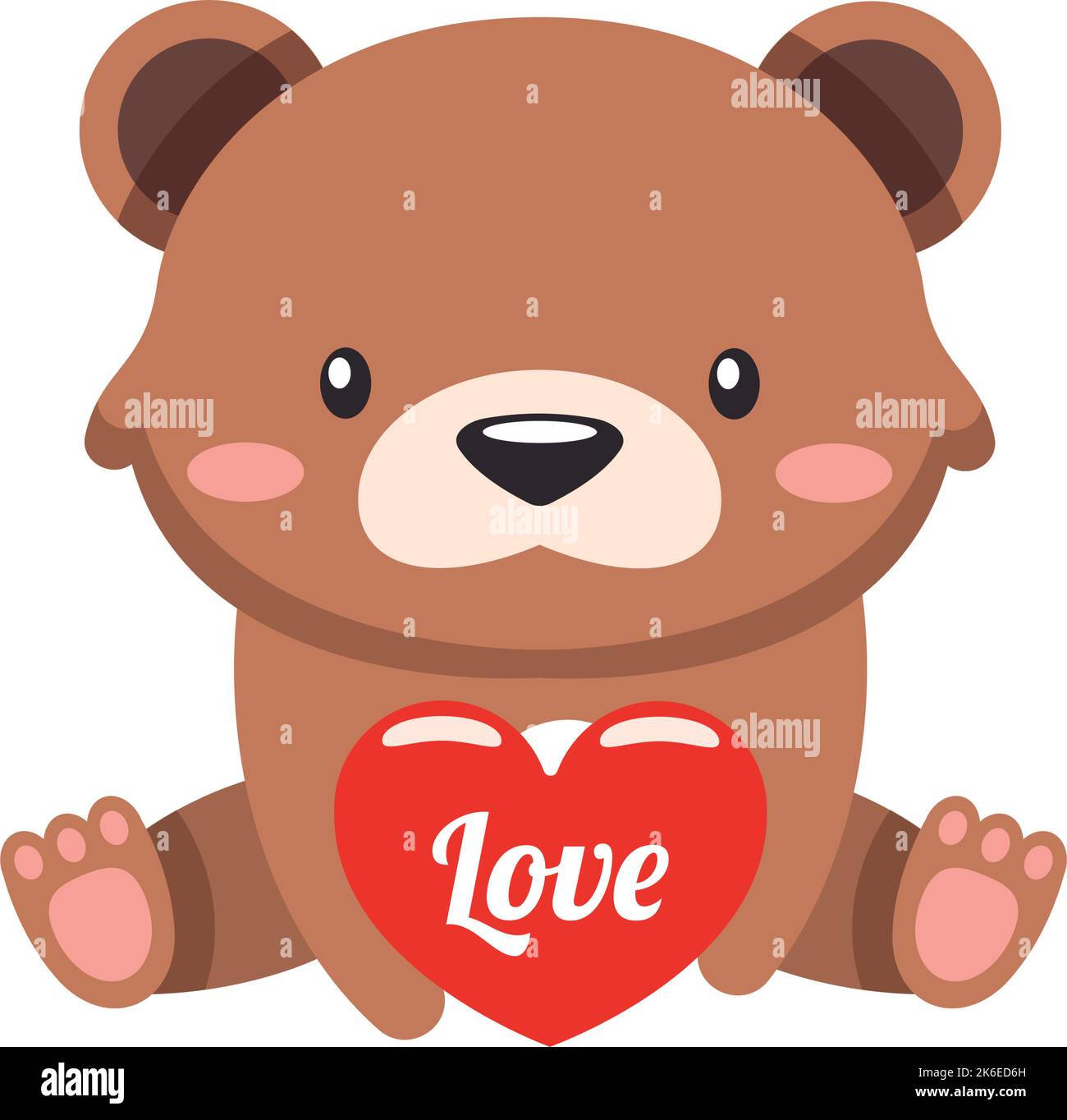 Teddy bear symbol Stock Vector Images - Alamy