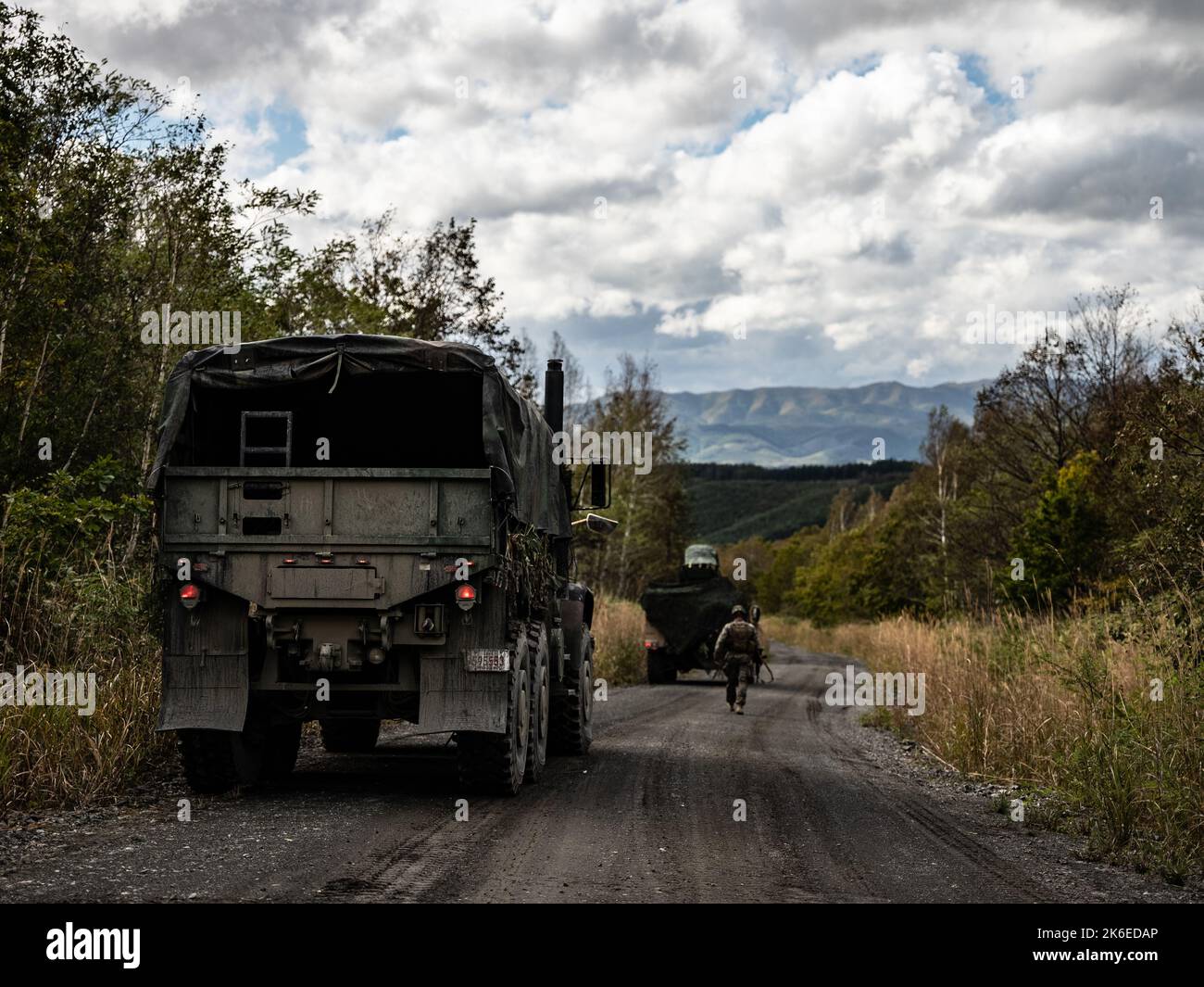 U.S. Marines with 3rd Transportation Battalion, Combat Logistics ...