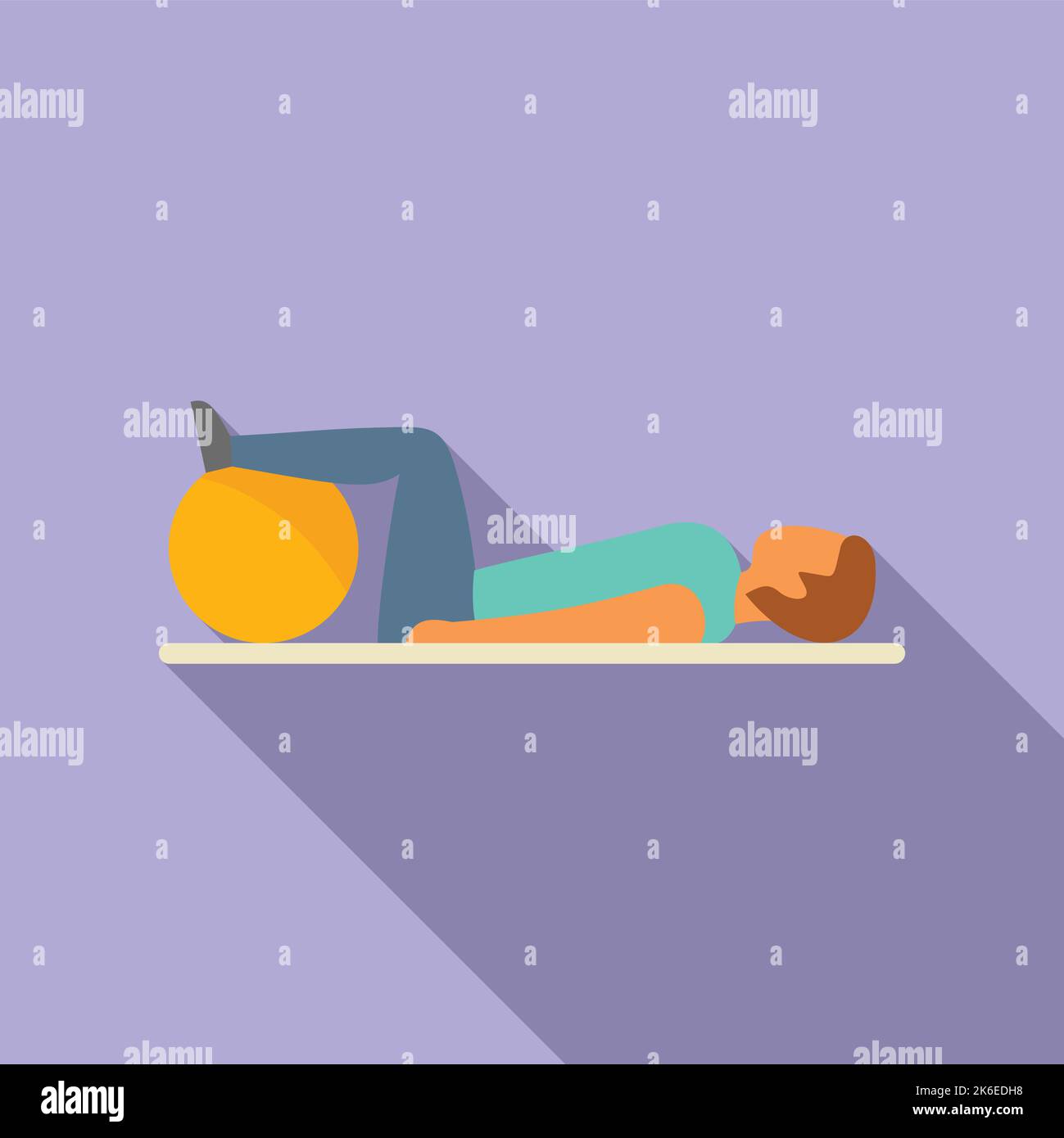 Ball therapy hand occupational Stock Vector Images - Alamy