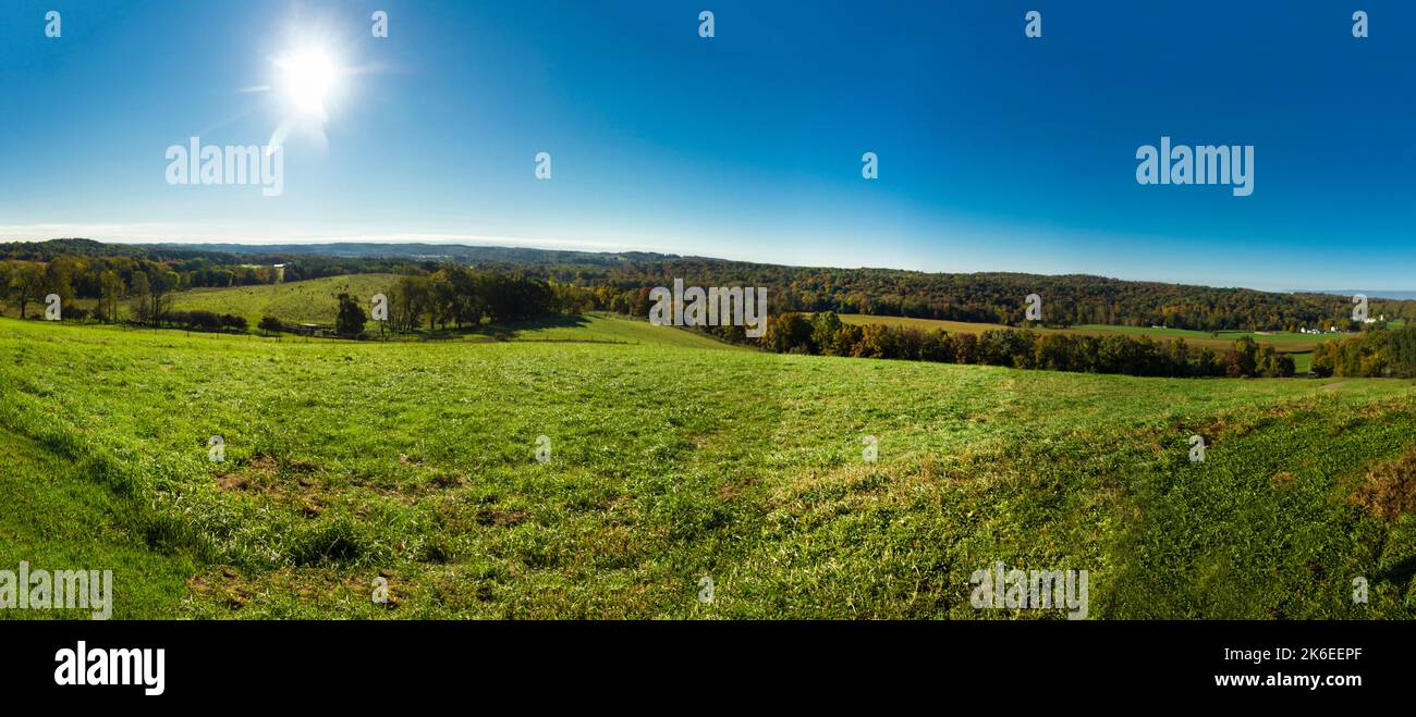 Malabar Farm State Park Seen From Mount Jeez, Ohio Stock Photo - Alamy