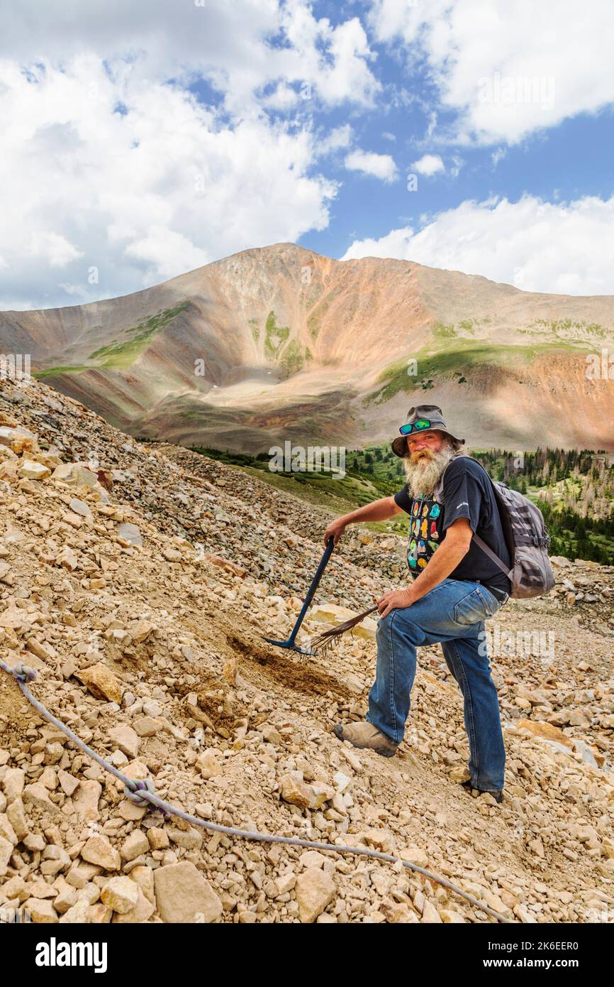 Brian Busse; American Gemtracker; famous gemstone miner; owner of ...