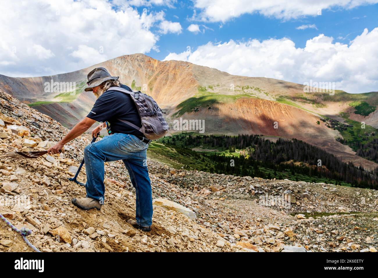 Brian Busse; American Gemtracker; famous gemstone miner; owner of ...