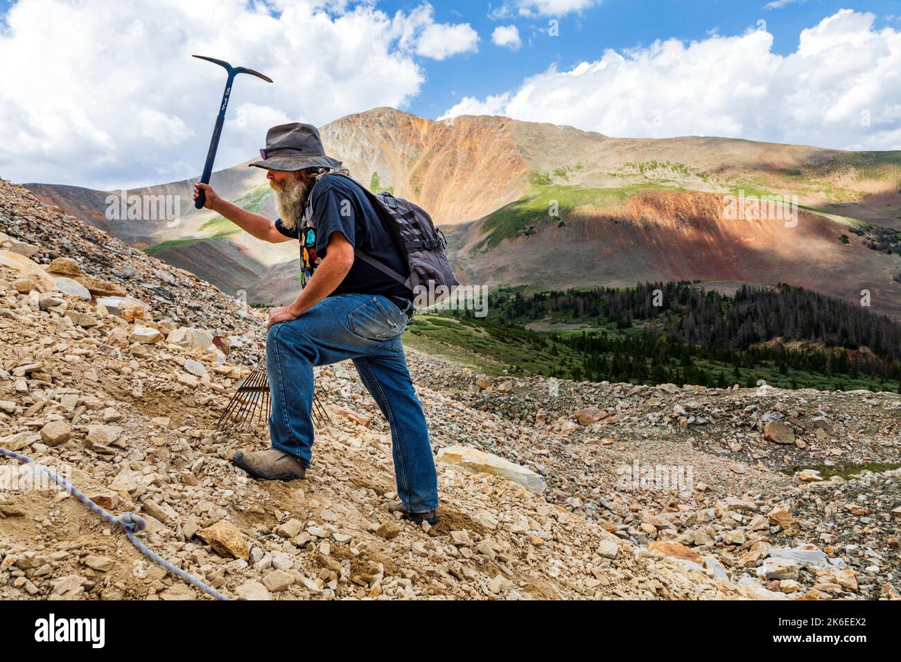 Brian Busse; American Gemtracker; famous gemstone miner; owner of ...