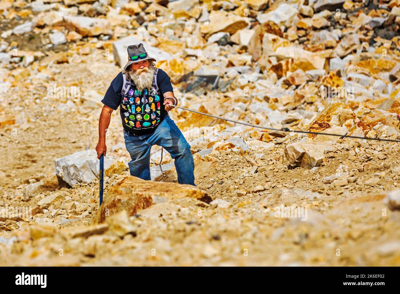 Brian Busse; American Gemtracker; famous gemstone miner; owner of ...