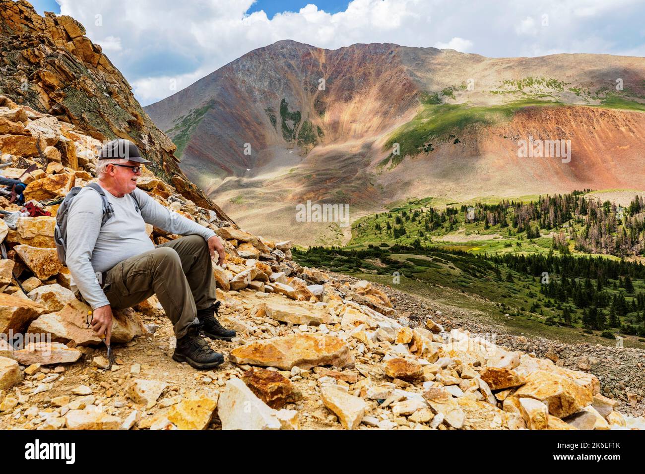 Freelance writer & prospector Tom Hess; Brian Busse; American ...
