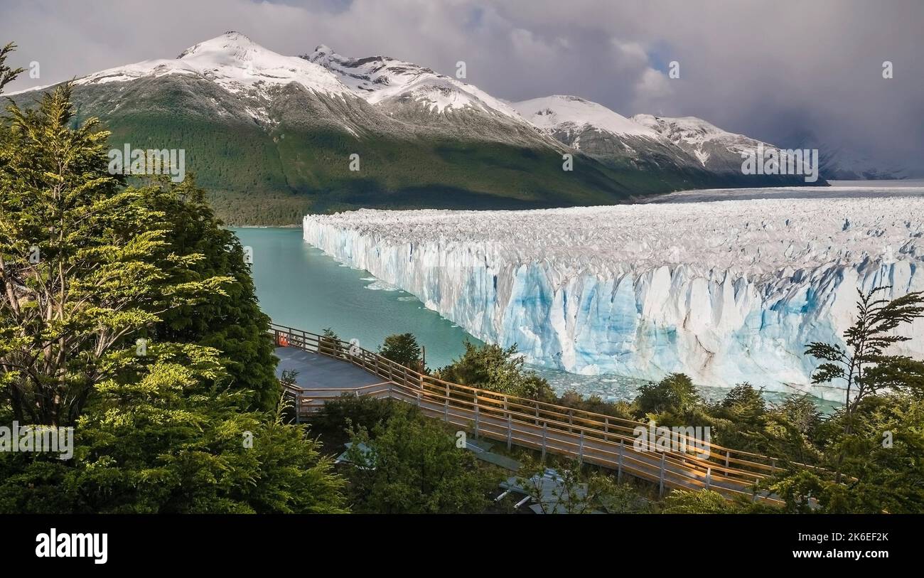 Perito Moreno Glacier, Los Glaciares National Park, Santa Cruz Province ...