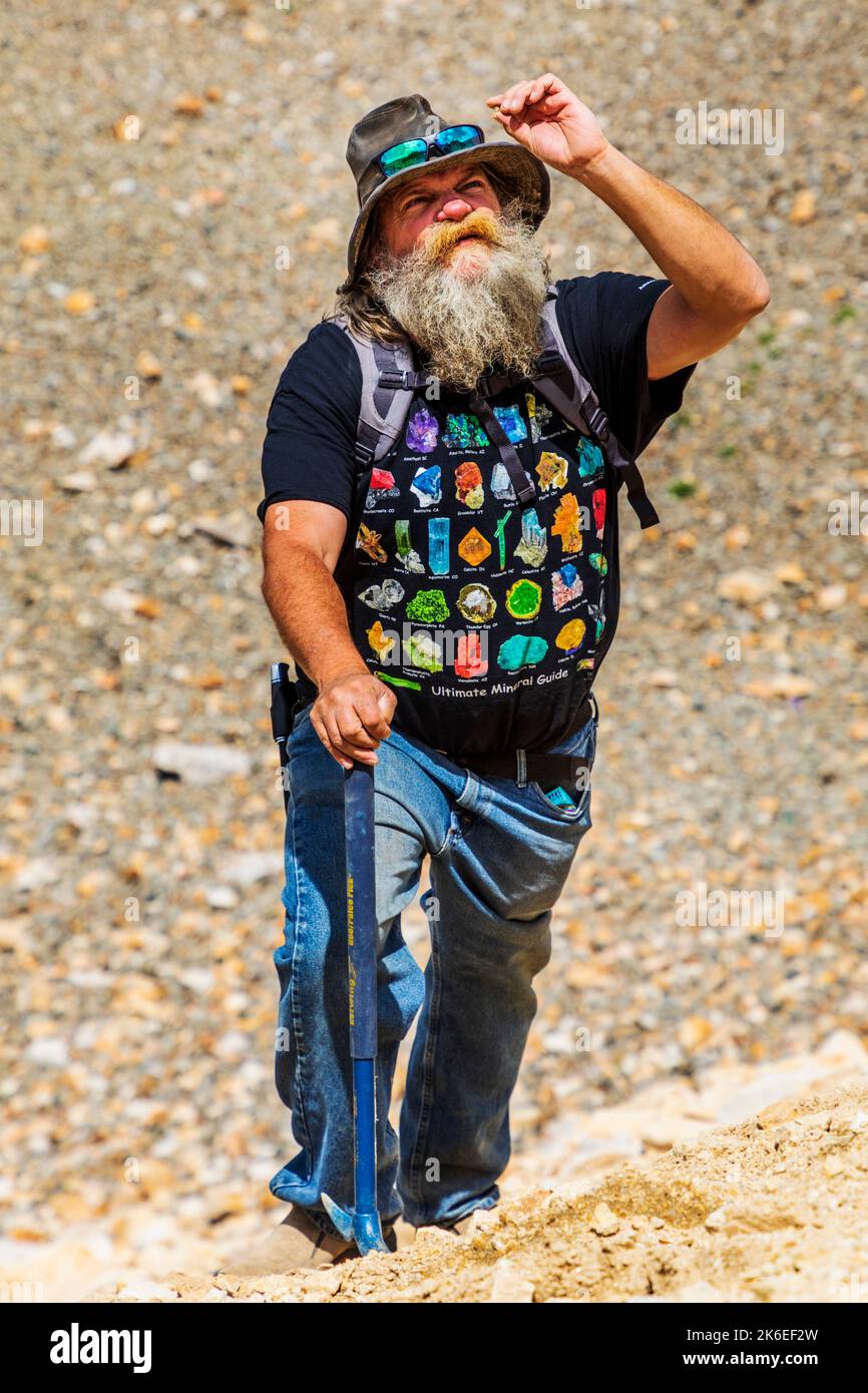 Brian Busse; American Gemtracker; famous gemstone miner; owner of ...