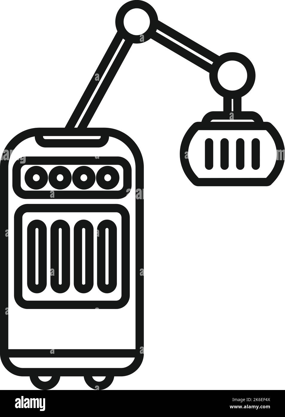 Physical therapist equipment icon outline vector. Physio treatment ...